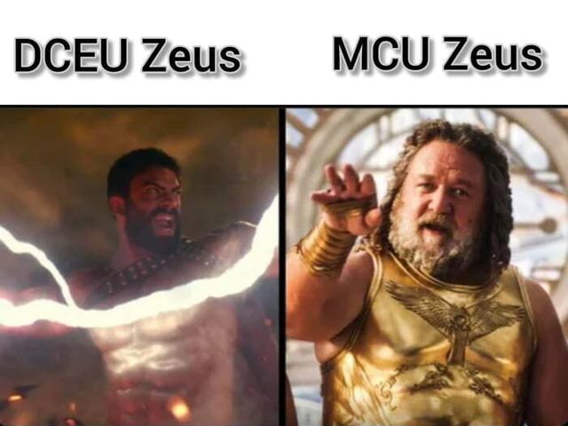 DCEU Zeus MCU Zeus om - iFunny