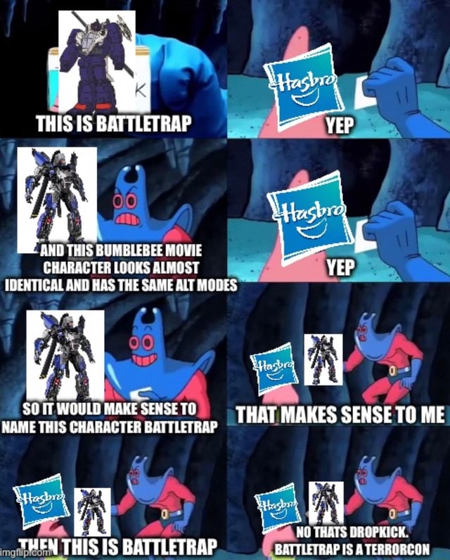 THIS BATTLETRAP YEP AND THIS BUMBLEBEE MOVIE CHARACTER LOOKS ALMOST YEP ...