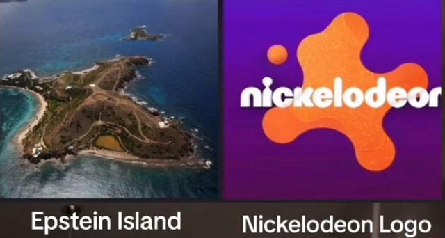 Epstein Island Nickelodeon Logo - iFunny