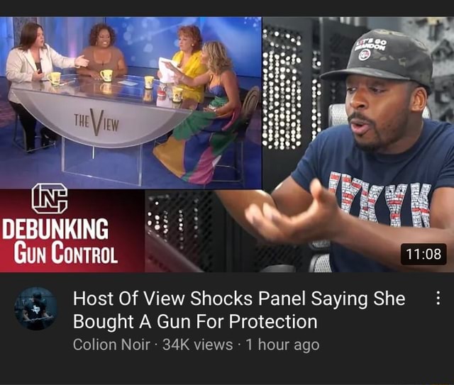 DEBUNKING Gun Controt Host Of View Shocks Panel Saying She Bought A Gun ...