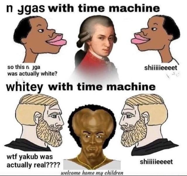 N jgas with time machine so this jga shiiiiieeeet was actually white ...