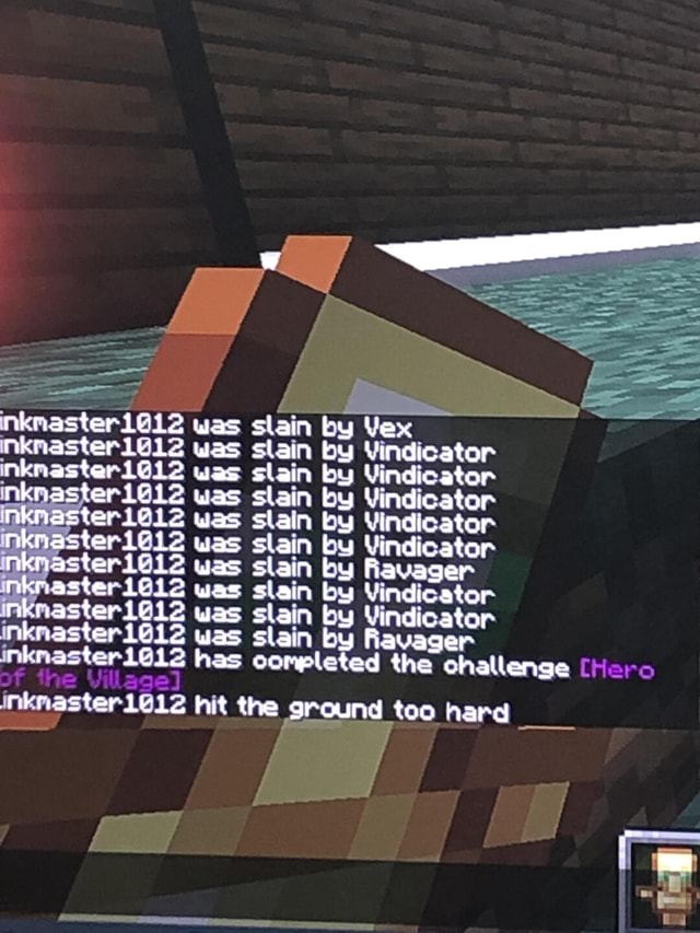 Was slain by Vex nknasterlH1l2 was slain by Vindicator was slain by ...