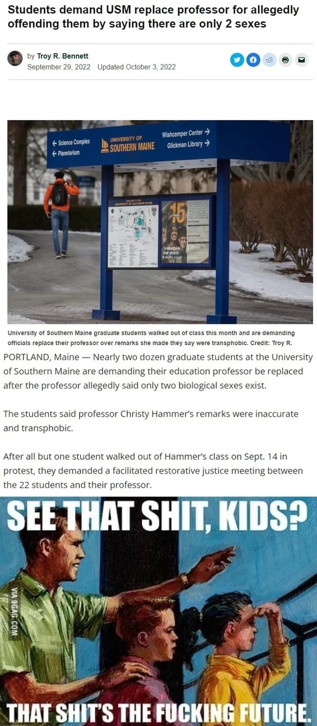 Students demand USM replace professor for allegedly offending them by ...