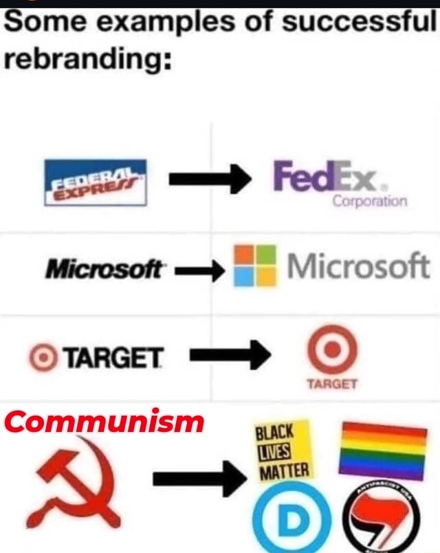 Some examples of successful rebranding: Microsoft Microsoft TARGET ...