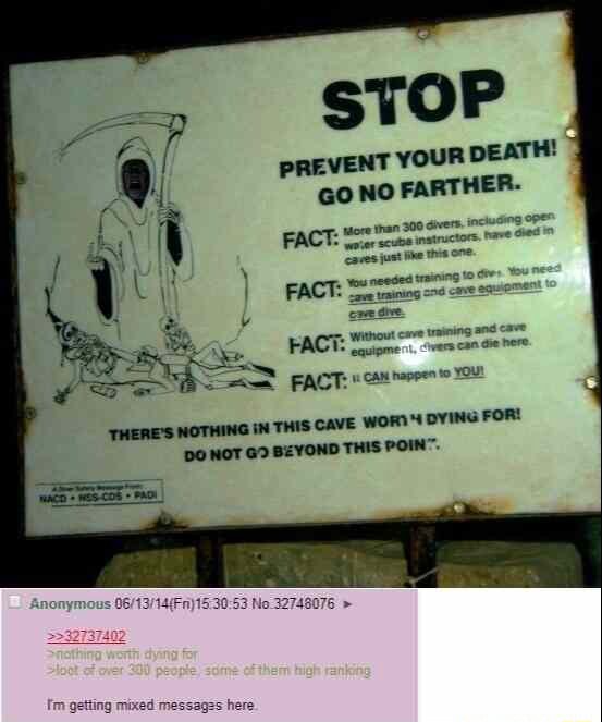 STOP I PREVENT YOUR DEATH! GO NO FARTHER. FACT: just ihe this withou ...