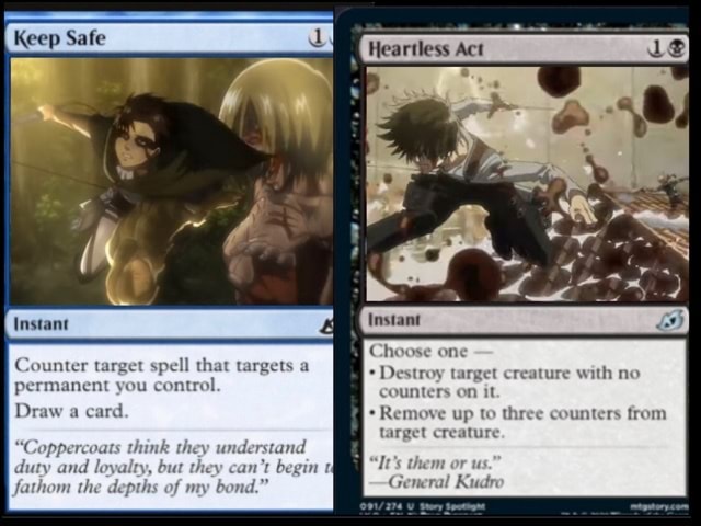 Choose one Destroy target creature with no counters on it Keep Safe ...