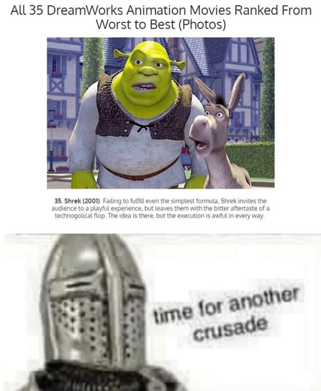 All 35 DreamWorks Animation Movies Ranked From Worst to Best (Photos ...