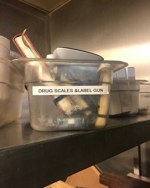 DRUG SCALES LABEL GUN I - America’s best pics and videos
