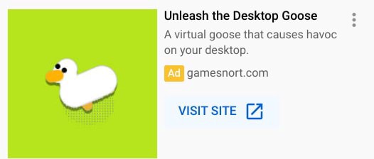 Unleash the Desktop Goose A virtual goose that causes havoc on your ...