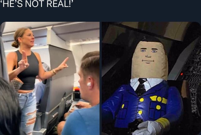 'HE'S NOT REAL! - iFunny