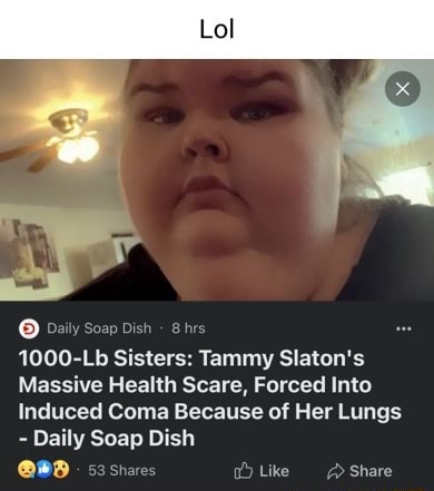 1000-Lb Sisters: Tammy Slaton's Massive Health Scare, Forced Into ...