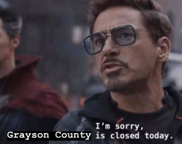 Person in checkout line: *coughs loudly* Me: - SOrry, Gray County is ...