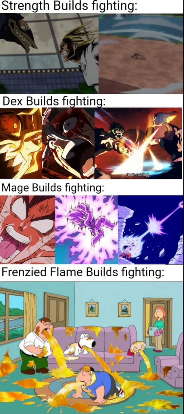 Strength Builds fighting: Dex Builds fighting: Mage Builds Frenzied ...