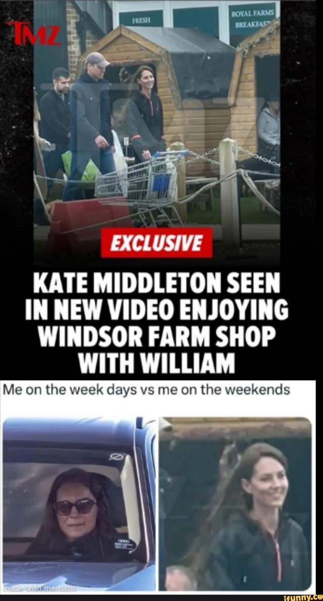 EXCLUSIVE KATE MIDDLETON SEEN IN NEW VIDEO ENJOYING WINDSOR FARM SHOP ...