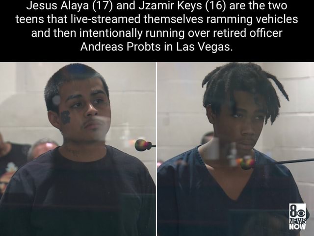 Jesus Alaya (17) and Jza mir Keys (16) are the two teens that live ...