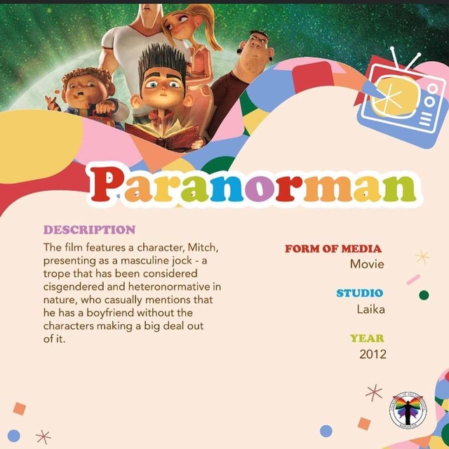 "nor DESCRIPTION The film features a character, Mitch, FORM OF MEDIA ...