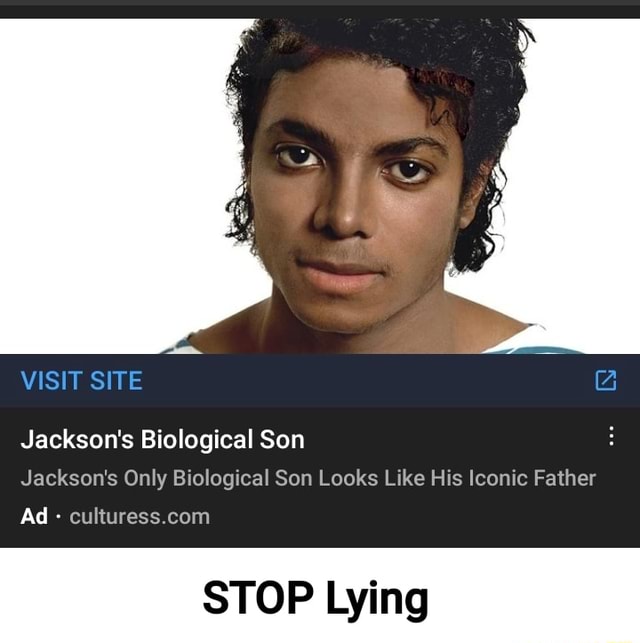 VISIT SITE Jackson's Biological Son Jackson's Only Biological Son Looks ...