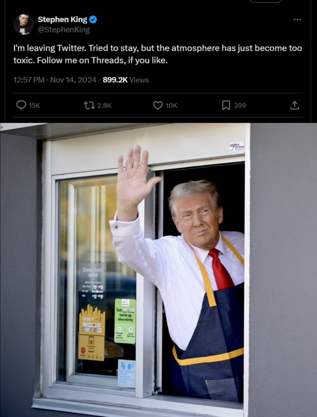 Bye-bye, Stephen King! - Bye-bye, Stephen King! Stephen King & @Stephe ...