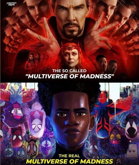THE SO CALLED "MULTIVERSE OF MADNESS" THE REAL MULTIVERSE OF MADNESS ...