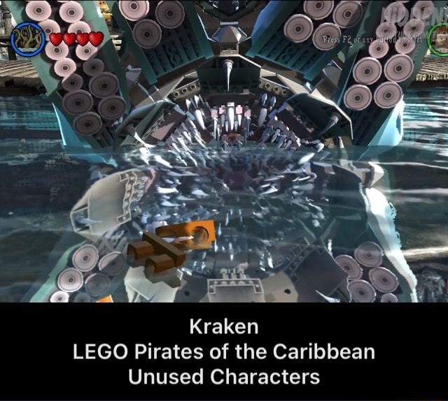 Kraken LEGO Pirates of the Caribbean Unused Characters - iFunny