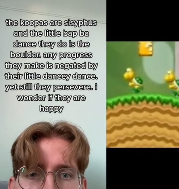 The koopas are sisyphus and the little bap ba dance they dois the ...