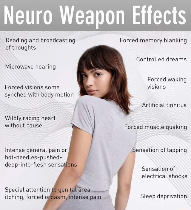 Neuro Weapon Effects Reading and broadcasting Forced memory blanking of ...