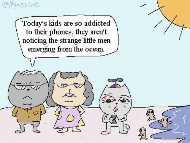 Today's kids are so addicted to their phones, they aren't noticing the ...