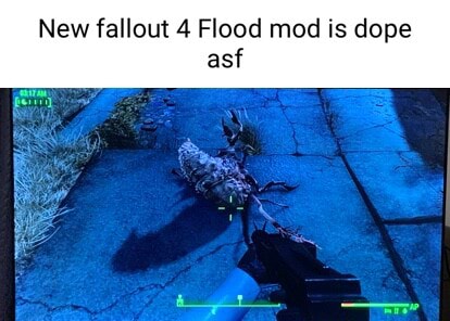 New fallout 4 Flood mod is dope asf - iFunny