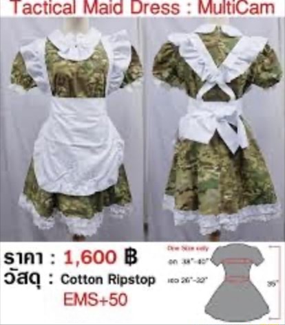 Tactical Maid Dress Muitiam - iFunny