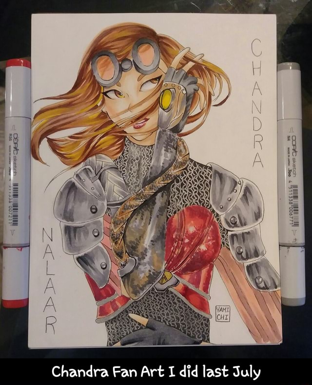 Chandra Fan Art I did last July - Chandra Fan Art I did last July - iFunny