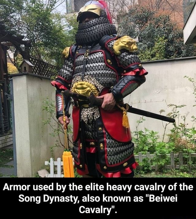 Armor used by the elite heavy cavalry of the Song Dynasty, also known ...