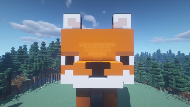 Minecraft Fox House - iFunny