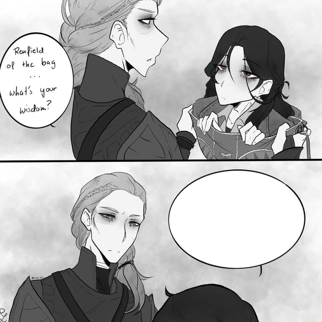 Krassius and Renfield new meme template - Ren field of the bag what's ...