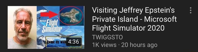 Visiting Jeffrey Epstein's Private Island - Microsoft Flight Simulator ...