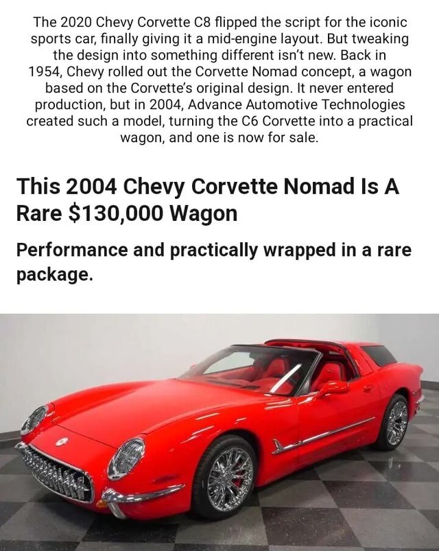 The 2020 Chevy Corvette flipped the script for the iconic sports car ...