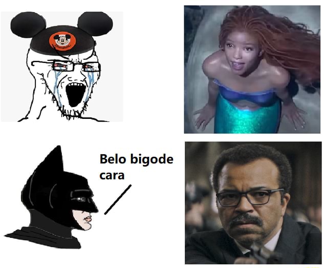 Belo bigode cara - )