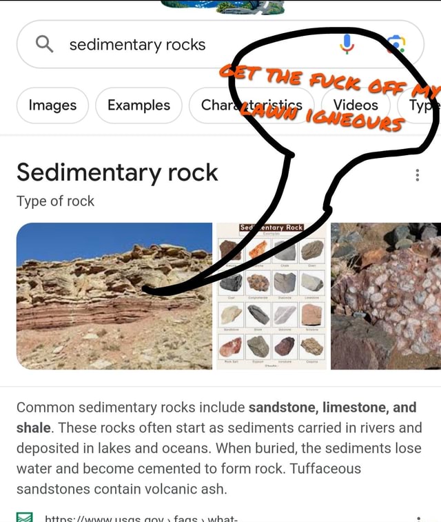 Sedimentary rocks Images Examples Char' le Videos il ty Sedimentary ...