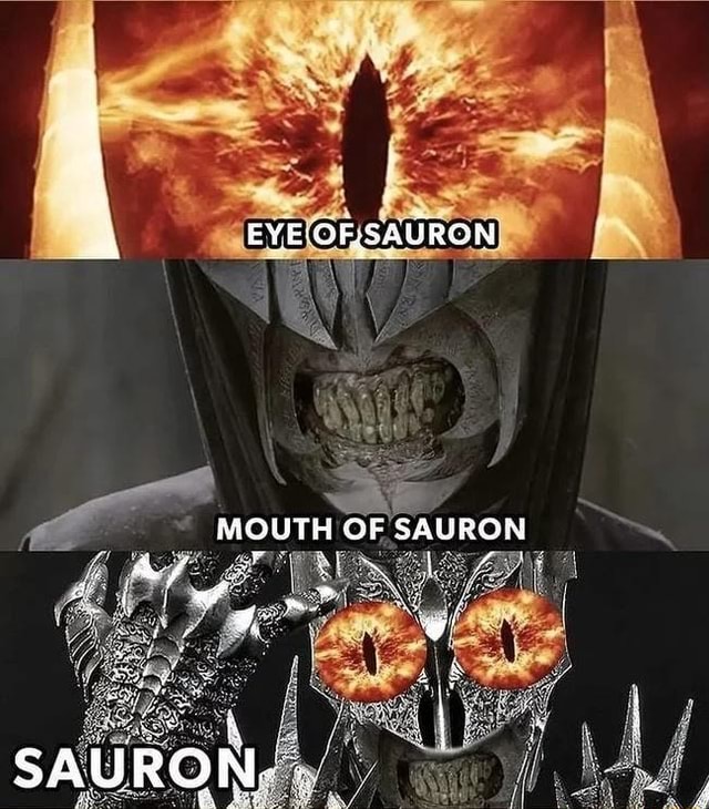 Face Of Sauron Mouth Of Sauron