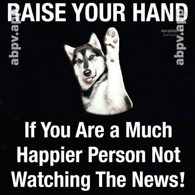 RAISE YOUR abpv.agy If You Are a Much Happier Person Not Watching The ...
