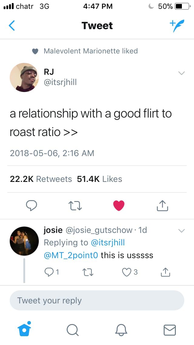 This is ideal - atl chatr PM 50%