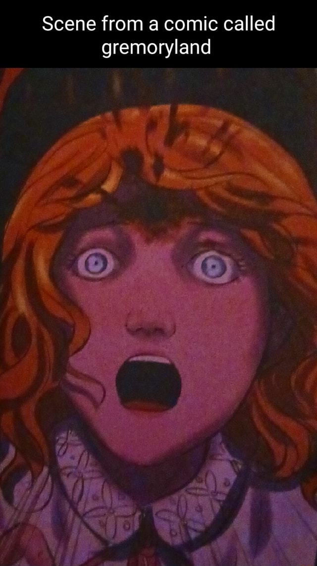 Scene from a comic called gremoryland - iFunny