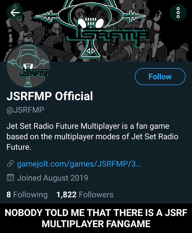 JSRFMP Official Jet Set Radio Future Multiplayer is a fan game based on ...