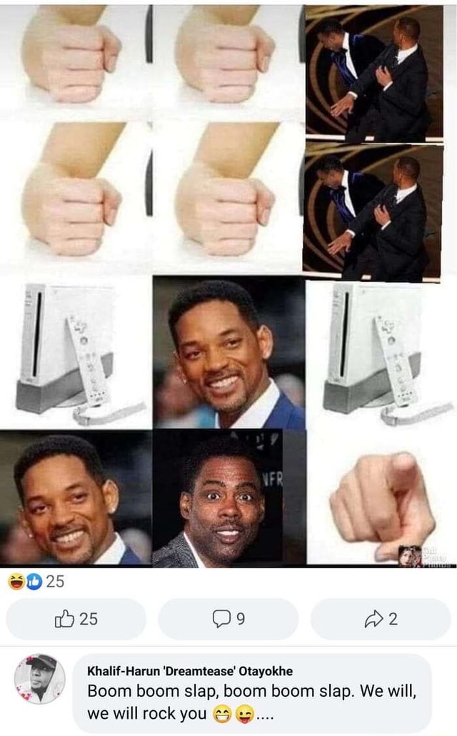 Boom boom slap, boom boom slap. We will, 25 Khalif-Harun 'Dreamtease ...