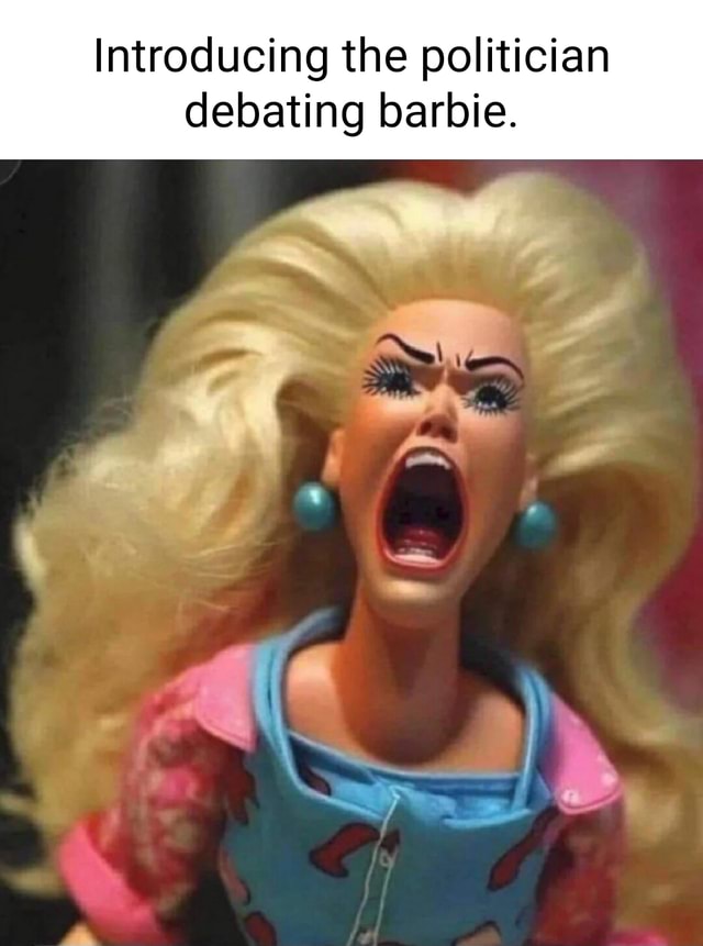 Introducing the politician debating barbie. - America’s best pics and ...