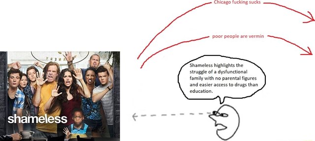 Chicago Tucking sucks poor people are vermin Shameless highlights the ...