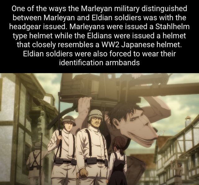 One of the ways the Marleyan military distinguished between Marleyan ...