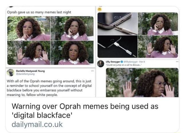 Oprah gave us so many memes last night With all of the Oprah memes ...