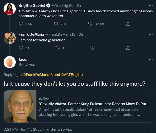 Brigitte Gabriel @ @ACTBrigitte - Tim Allen will always be Buzz ...