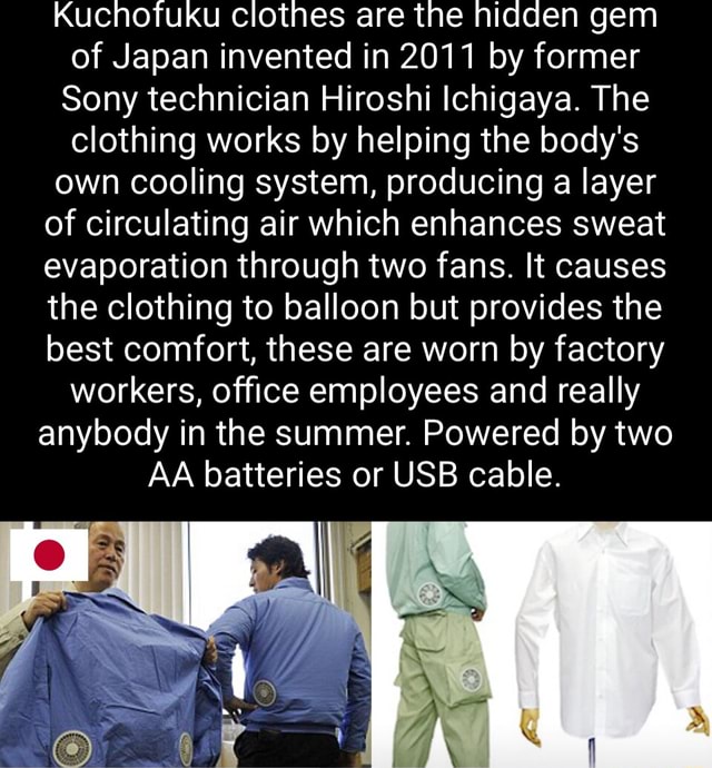 Kuchotuku clothes are the hidden gem of Japan invented in 2011 by ...