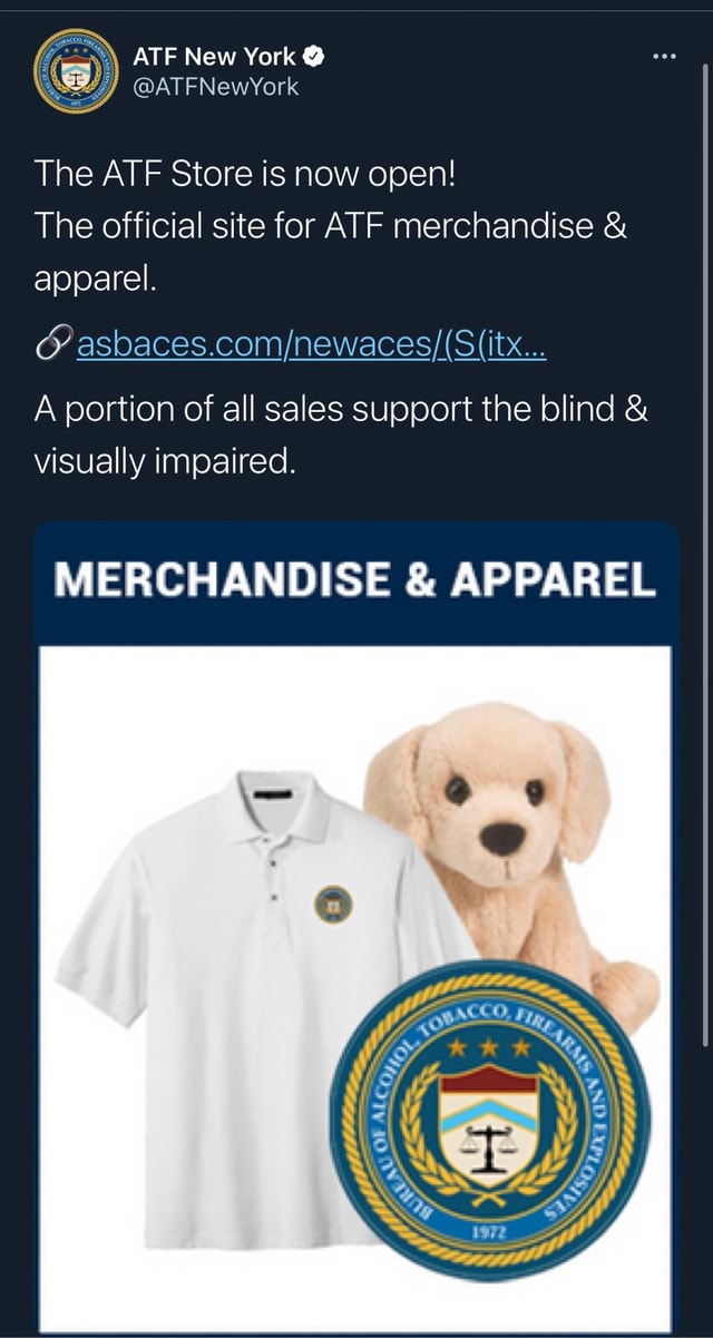 ATF New York @ ) @ATFNewyYork The ATF Store is now open! The official ...